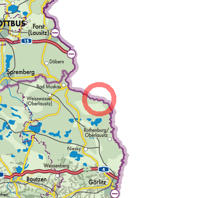 Potok - Stadtpläne und Landkarten