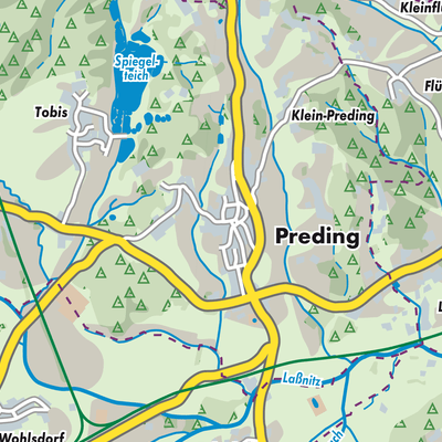 Preding - Stadtpläne und Landkarten