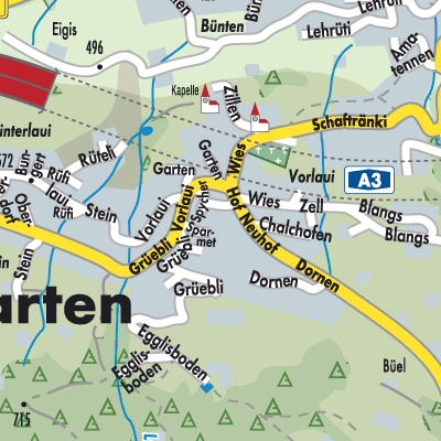 Quarten - Stadtpläne und Landkarten