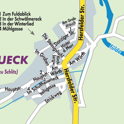 Queck - Stadtpläne und Landkarten