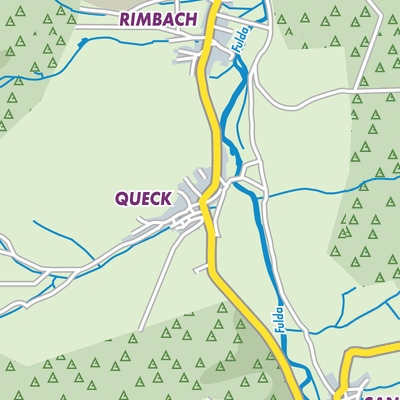 Queck - Stadtpläne und Landkarten