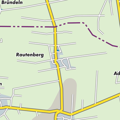 Rautenberg - Stadtpläne und Landkarten