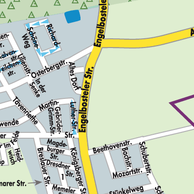 Resse - Stadtpläne und Landkarten
