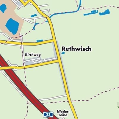 Rethwisch - Stadtpläne und Landkarten