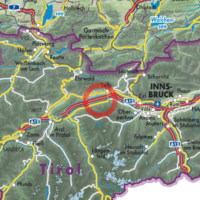 Rietz - Stadtpläne und Landkarten