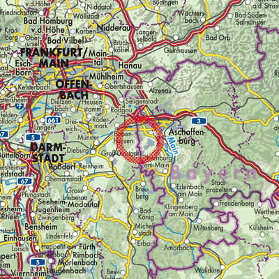 Ringheim - Stadtpläne und Landkarten