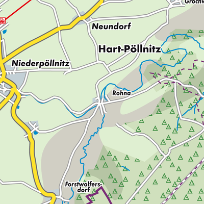 Rohna - Stadtpläne und Landkarten