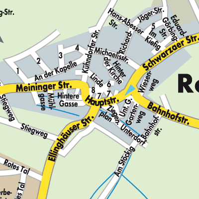 Rohr - Stadtpläne und Landkarten