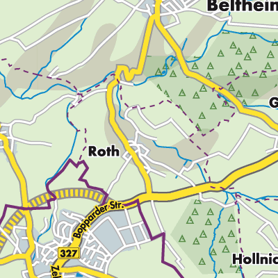 Roth - Stadtpläne und Landkarten