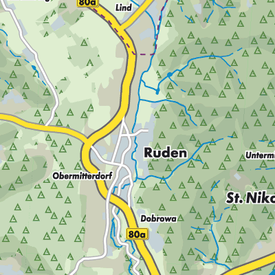 Ruden - Stadtpläne und Landkarten