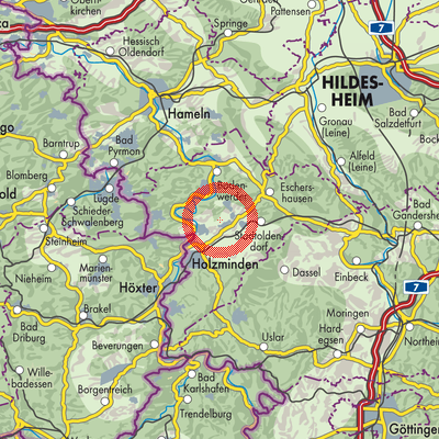 Samtgemeinde Bevern - Stadtpläne und Landkarten