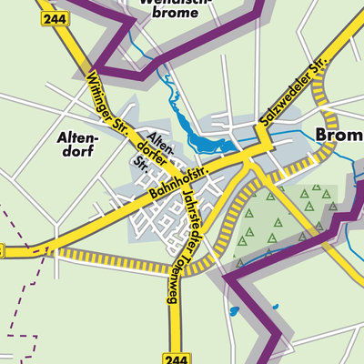 Samtgemeinde Brome - Stadtpläne und Landkarten