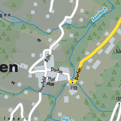 Saxeten - Stadtpläne und Landkarten