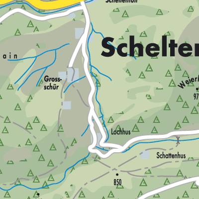 Schelten - Stadtpläne und Landkarten