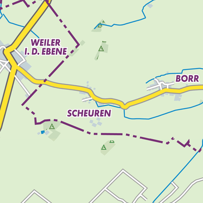 Scheuren - Stadtpläne und Landkarten