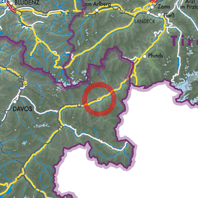 Scuol - Stadtpläne und Landkarten