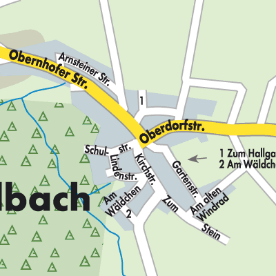 Seelbach - Stadtpläne und Landkarten