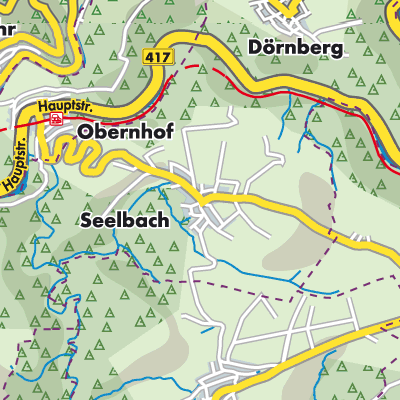 Seelbach - Stadtpläne und Landkarten
