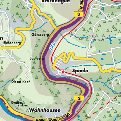 Speele - Stadtpläne und Landkarten