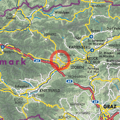 St. Peter-Freienstein - Stadtpläne und Landkarten
