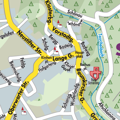 Stadtschlaining - Stadtpläne und Landkarten