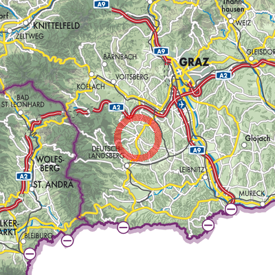 Stainz - Stadtpläne und Landkarten