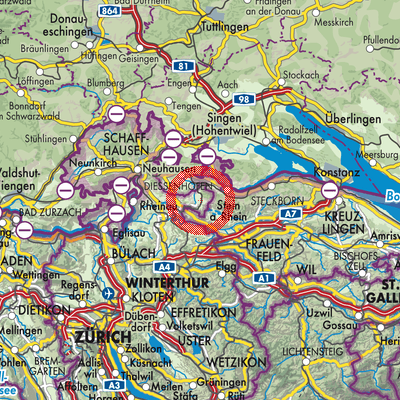 Stammheim - Stadtpläne und Landkarten