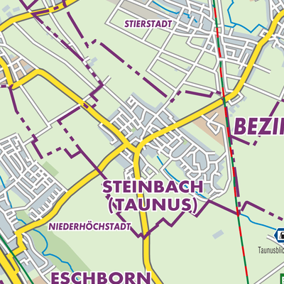 Steinbach (Taunus) - Stadtpläne und Landkarten