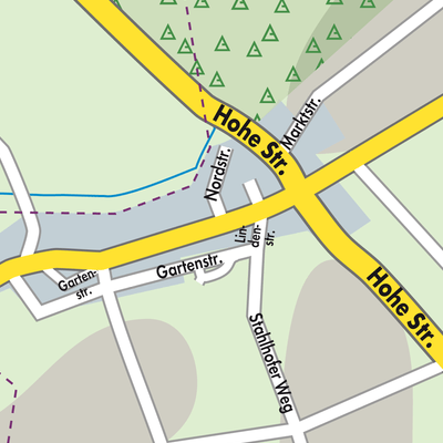 Steinen - Stadtpläne und Landkarten