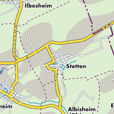 Stetten - Stadtpläne und Landkarten