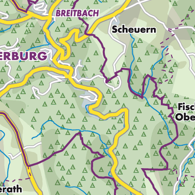 Südeifel - Stadtpläne und Landkarten