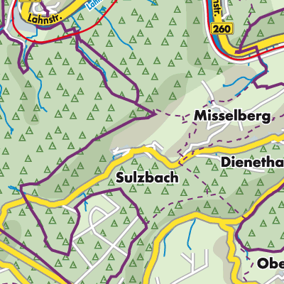 Sulzbach - Stadtpläne und Landkarten