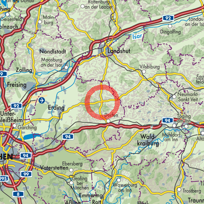 Taufkirchen - Stadtpläne und Landkarten