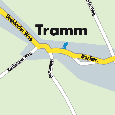 Tramm - Stadtpläne und Landkarten