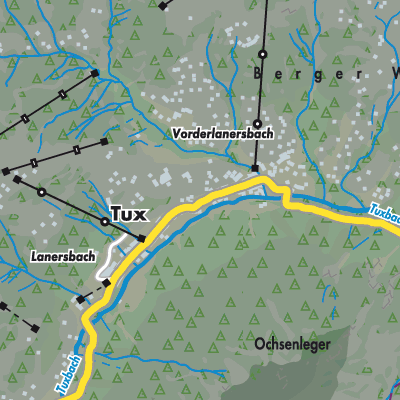 Tux - Stadtpläne und Landkarten