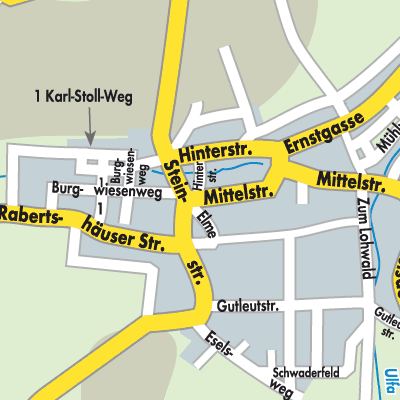 Ulfa - Stadtpläne und Landkarten