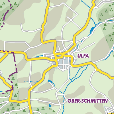 Ulfa - Stadtpläne und Landkarten