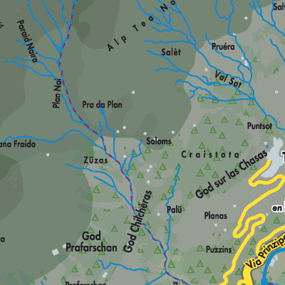 Valsot - Stadtpläne und Landkarten