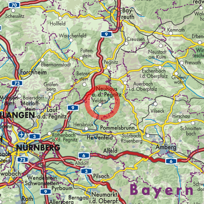 Velden - Stadtpläne und Landkarten