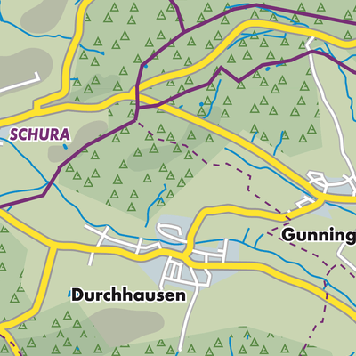 Verwaltungsgemeinschaft Trossingen - Stadtpläne und Landkarten