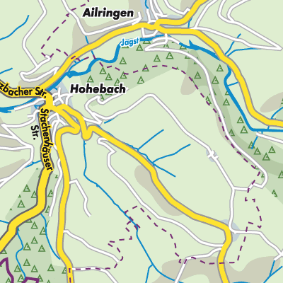 Verwaltungsverband Krautheim - Stadtpläne und Landkarten
