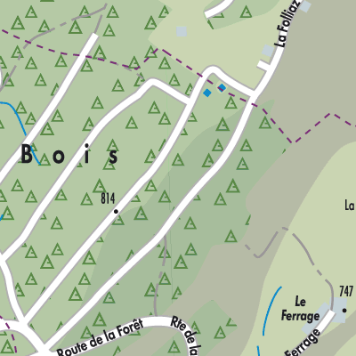 Villaz - Stadtpläne und Landkarten