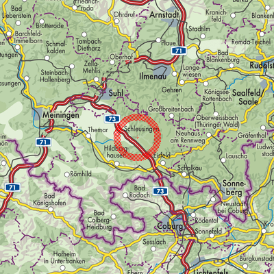 Waldau - Stadtpläne und Landkarten