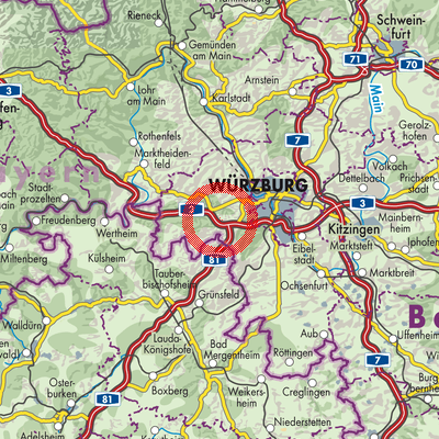 Waldbrunn - Stadtpläne und Landkarten