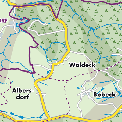 Waldeck - Stadtpläne und Landkarten