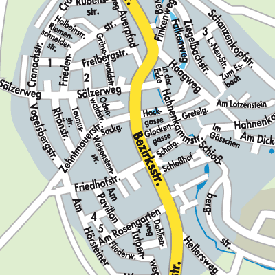 Wasserlos - Stadtpläne und Landkarten