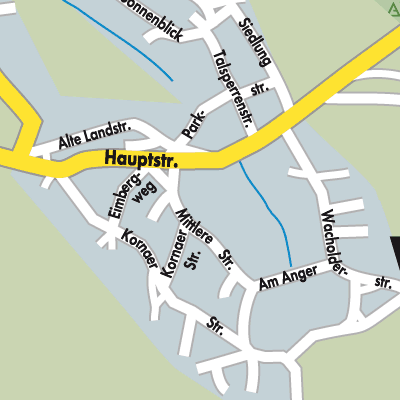 Werda - Stadtpläne und Landkarten