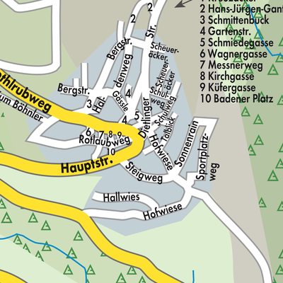 Weilheim - Stadtpläne und Landkarten
