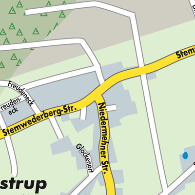 Westrup - Stadtpläne und Landkarten