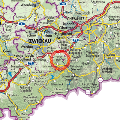 Wildbach - Stadtpläne und Landkarten